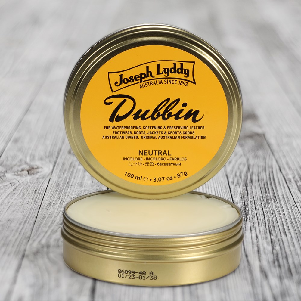 Joseph Lyddy Dubbin Neutral 125grams for Waterproofing Leather ...