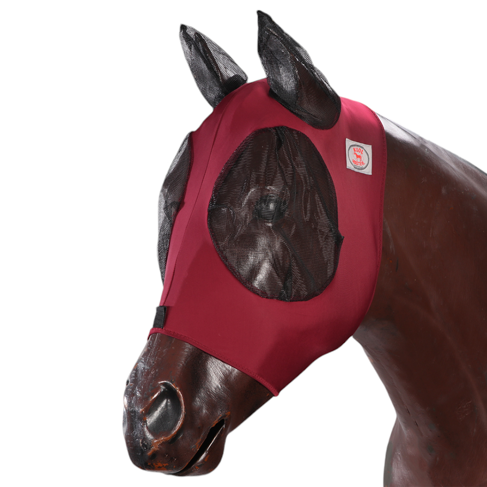 Kool Master Lycra Pull-On Fly Mask for Horses - Saddlery Trading