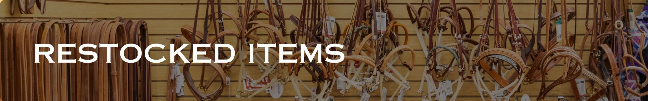 Restocked Items | Saddlery Trading - Saddlery Trading