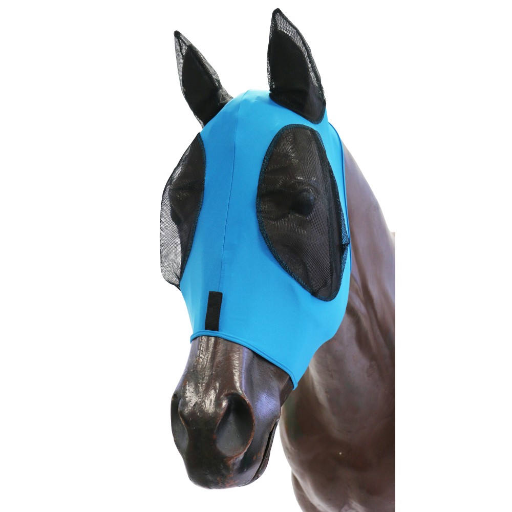 Kool Master Lycra Pull-On Fly Mask for Horses - Saddlery Trading