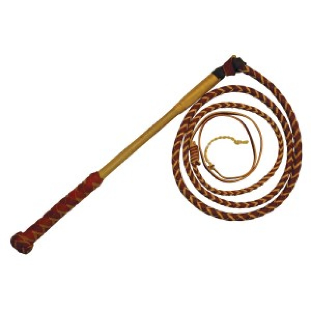 Stockmaster Redhide Stockwhip 5'x 4 Plait - Saddlery Trading - Saddlery ...