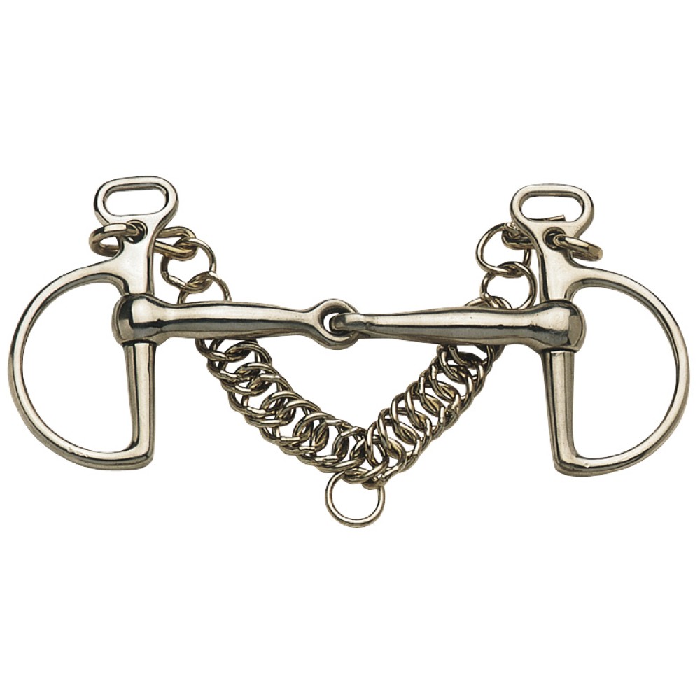 Kimblewick Bit w/Jointed Mouth 9.0cm - Saddlery Trading - Saddlery Trading